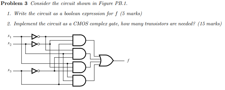 Solved Problem 3 Consider the circuit shown in Figure PB.1. | Chegg.com Solved Problem 3 Consider the circuit shown in Figure PB.1. | Chegg.com