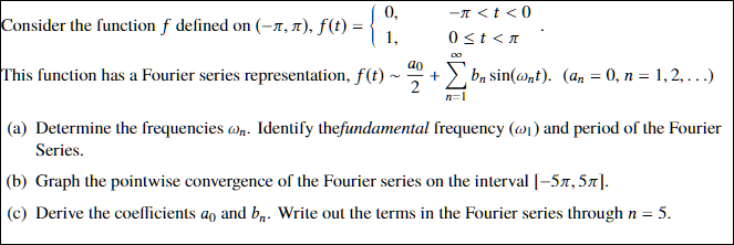 Solved Consider the function f defined on (-7,1), f(t) = { | Chegg.com