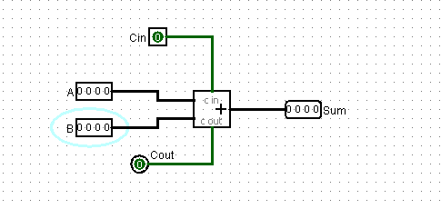 Solved Convert this circuit diagram to a 4 bit behavioral | Chegg.com