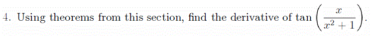 Solved 4. Using theorems from this section, find the | Chegg.com