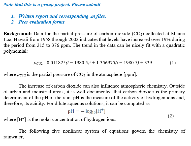Solved Please Provide The Full Matlab Code But Use Simple 