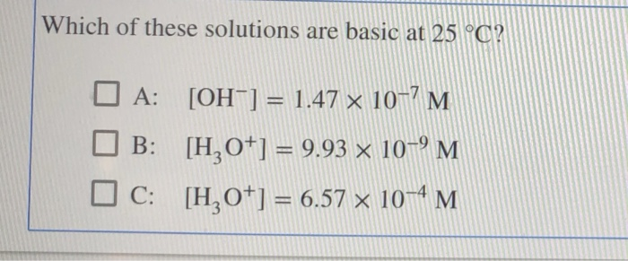 Solved Calculate for each of the solutions, which are basic | Chegg.com