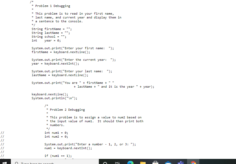 Solved Lab 6.pdf Lab 6 Control Structures and Debugging The | Chegg.com