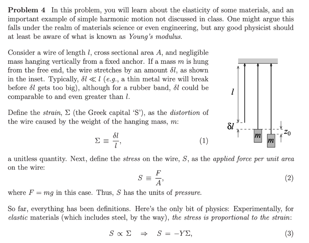 Solved Problem 4 In this problem, you will learn about the | Chegg.com
