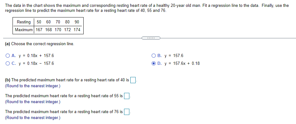 Solved The data in the chart shows the maximum and | Chegg.com