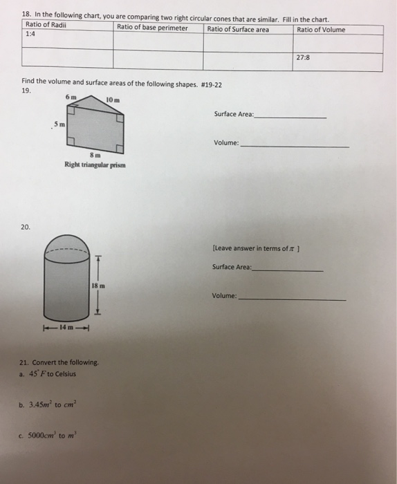 Solved the following chart, you are comparing two right | Chegg.com