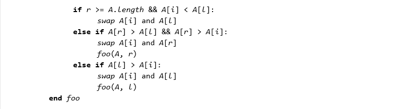 Solved Algorithm Do Somethingint A An Array Of N 8960