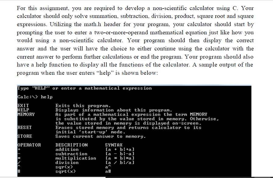 Solved For this assignment, you are required to develop a | Chegg.com