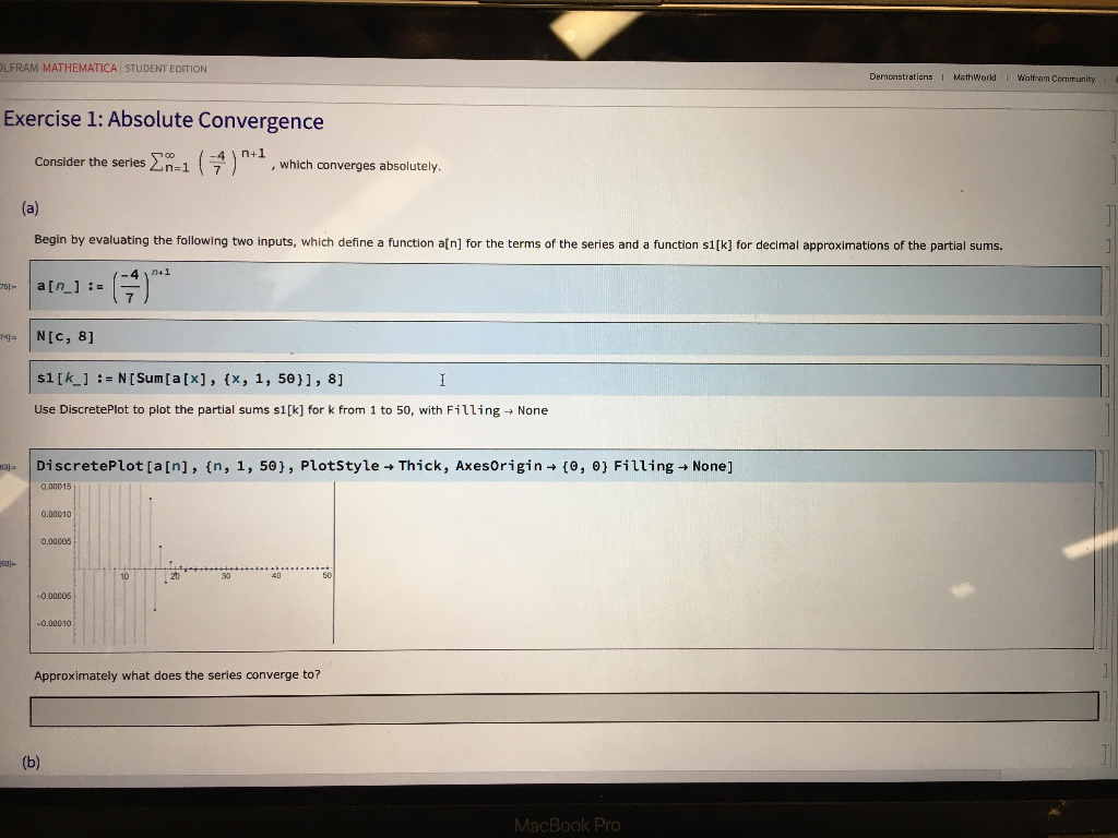 OLFRAM MATHEMATICA STUDENT EDITION Demonstrations | Chegg.com