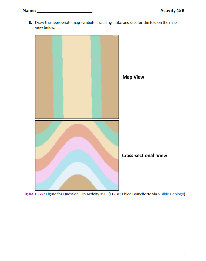 Solved Name: Activity 15B 3. Draw the appropriate map | Chegg.com