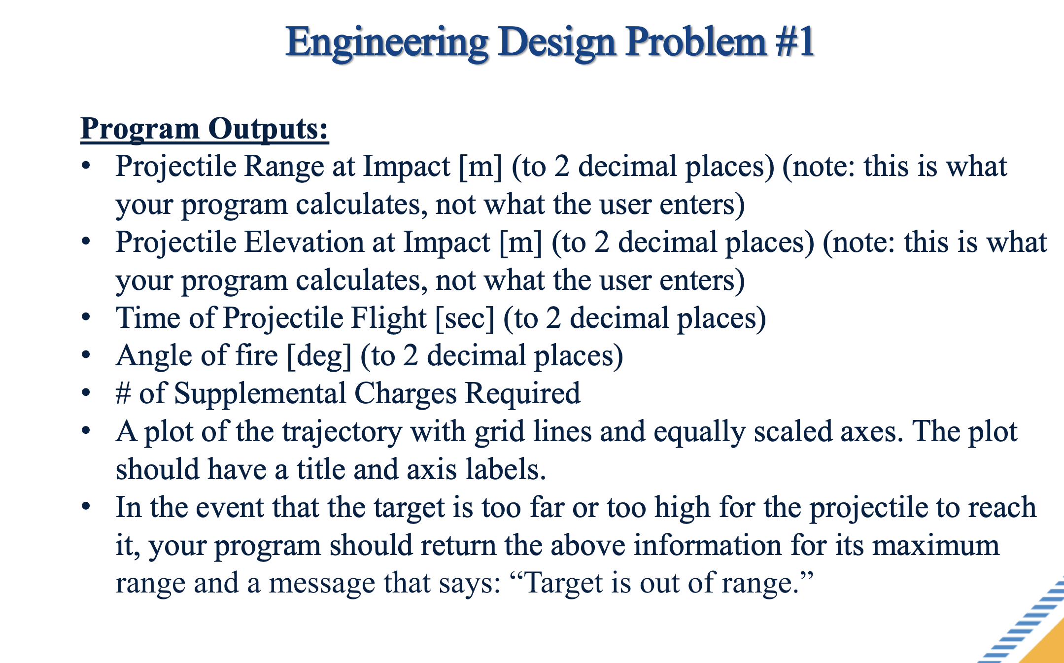 Solved Engineering Design Problem \#1 Given: The M1857 | Chegg.com
