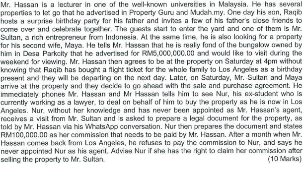Solved Mr. ﻿Hassan is a lecturer in one of the well-known | Chegg.com
