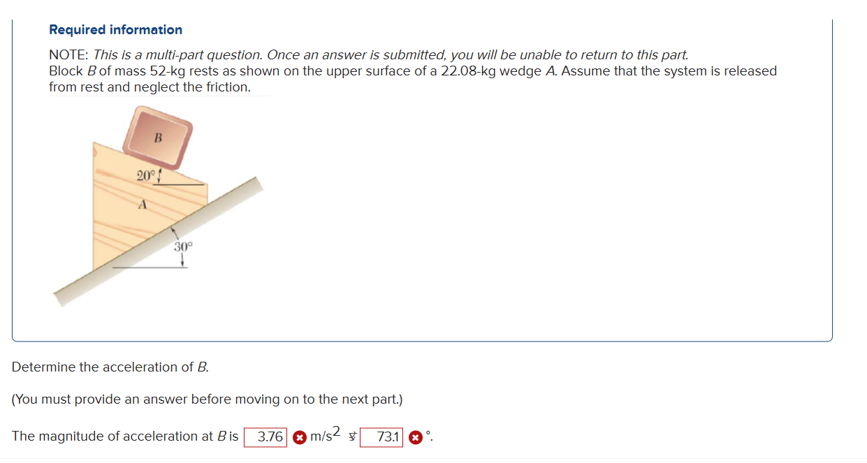 Solved Required information NOTE: This is a multi-part | Chegg.com
