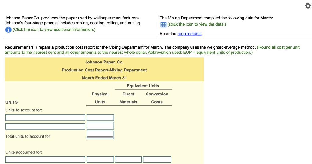 Solved Johnson Paper Co. produces the paper used by | Chegg.com
