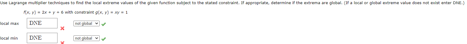 Solved Use Lagrange multiplier techniques to find the local | Chegg.com