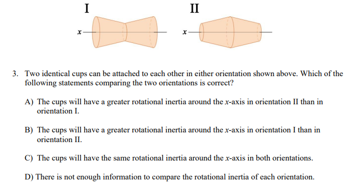 Solved Two identical cups can be attached to each other in | Chegg.com