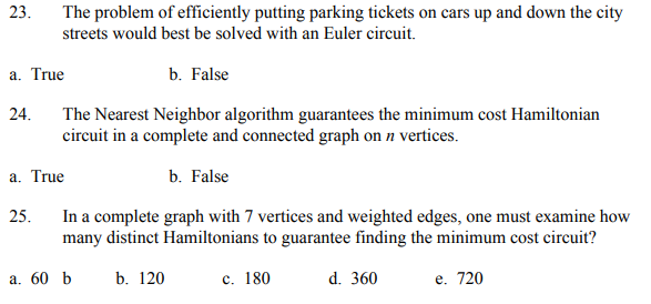 Solved 23. The problem of efficiently putting parking | Chegg.com