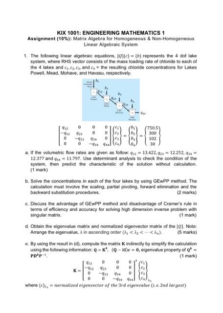 Solved KIX 1001: ENGINEERING MATHEMATICS 1 Assignment | Chegg.com