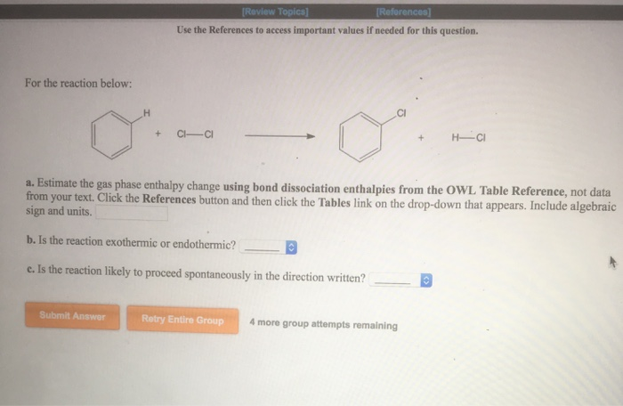 Solved Use the References to access important values if | Chegg.com