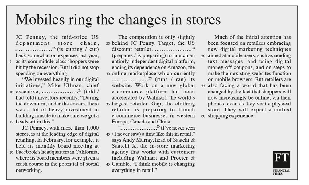 Mobiles ring the changes in stores JC Penney, the | Chegg.com