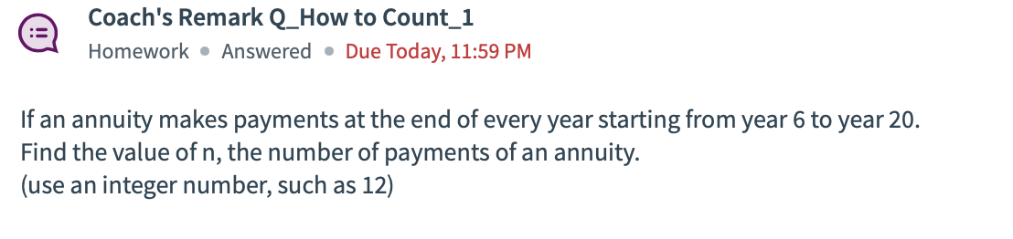 Solved : Coach's Remark Q_How to Count_1 Homework • Answered | Chegg.com