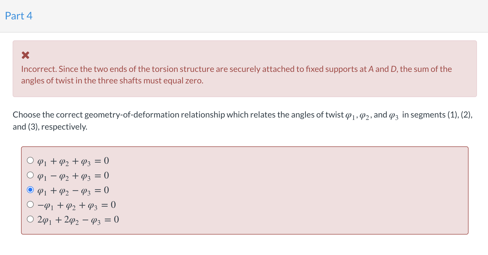 Solved The torsional assembly shown in Figure P6.46 consists | Chegg.com