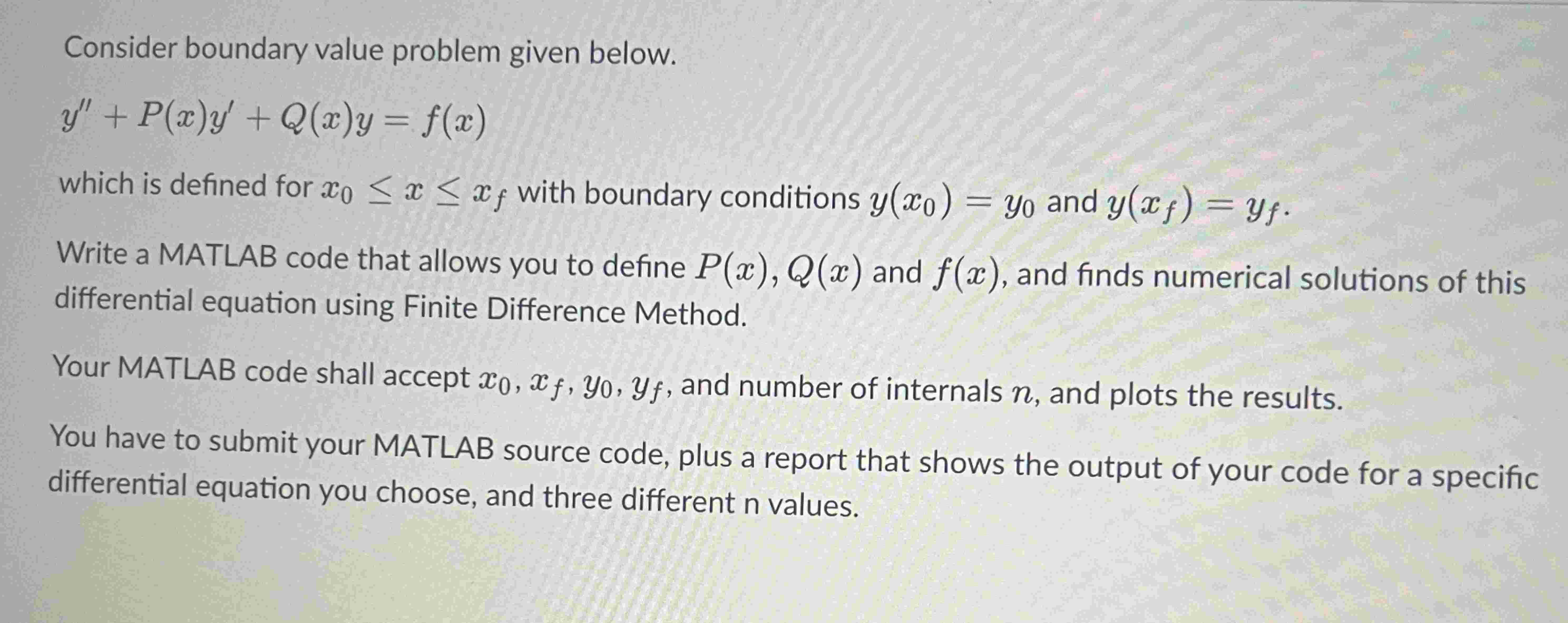 Solved Consider boundary value problem given | Chegg.com