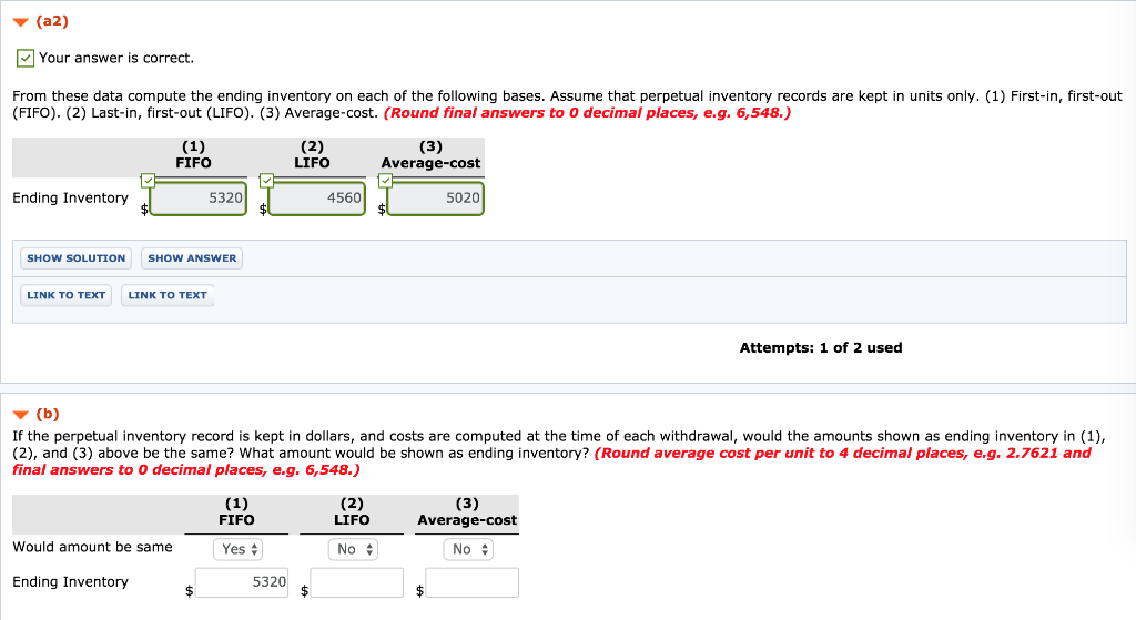 Solved Problem 8-5 (Part Level Submission) Some of the | Chegg.com