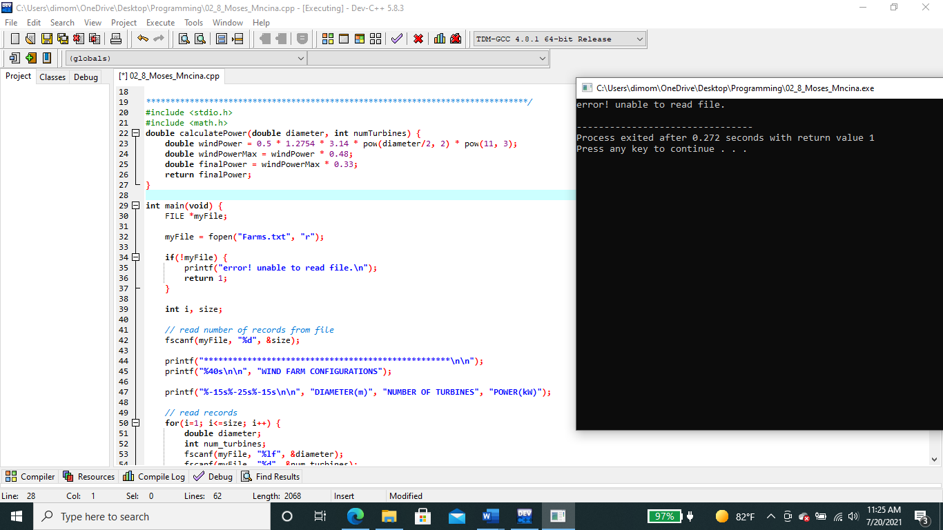 Solved ***** 23 C:\Users\dimom | Chegg.com