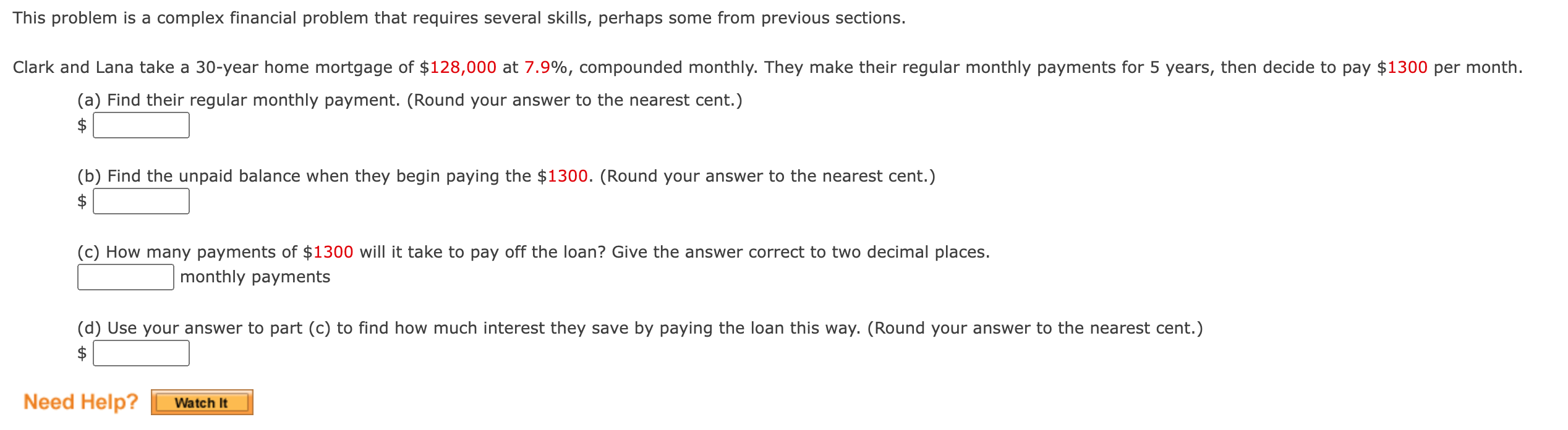 This problem is a complex financial problem that | Chegg.com