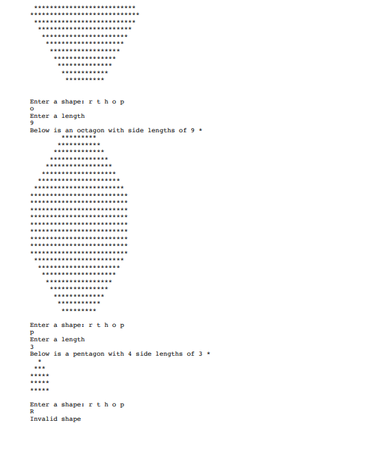 Solved PLEASE MAKE SURE PROGRAM CAN PRODUCE ALL SAMPLE | Chegg.com