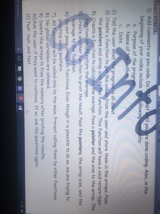 Solved 125 Programming Assignment 3 Pointers Create A C