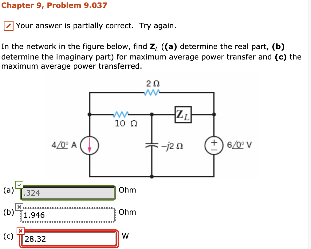 Solved Chapter 9 Problem 9026 X Incorrect Determine The 4460
