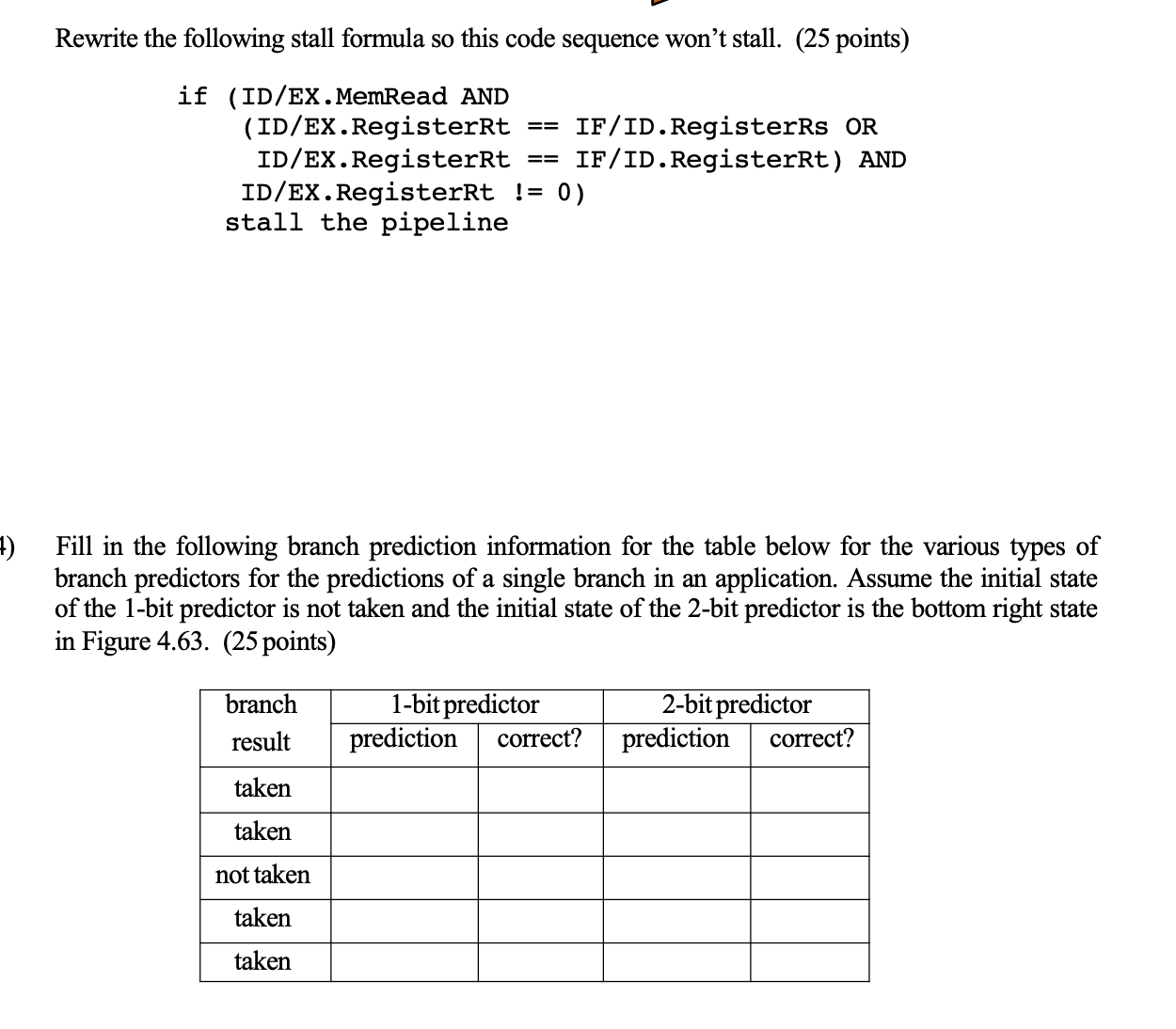 Solved Rewrite the following stall formula so this code | Chegg.com