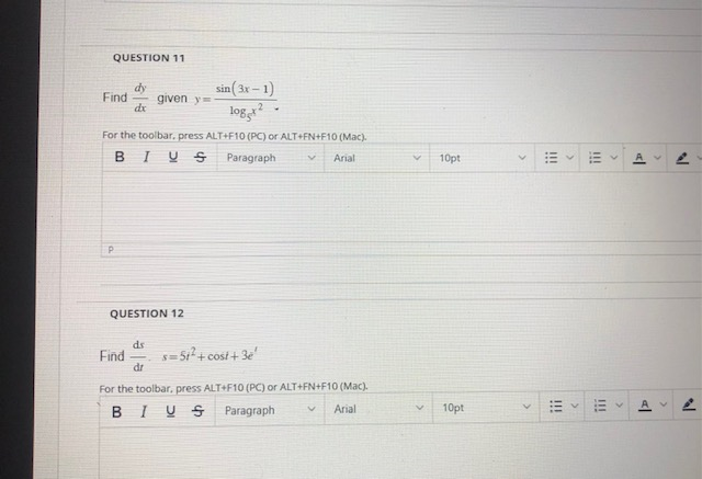 Solved QUESTION 7 Find g′(x)⋅g(x)=x2−1ex For the toolbar, | Chegg.com
