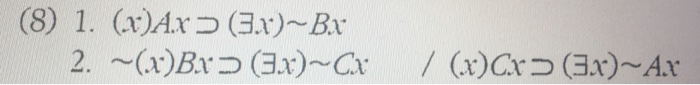 Solved I. Use the change of quantifier rules together with | Chegg.com