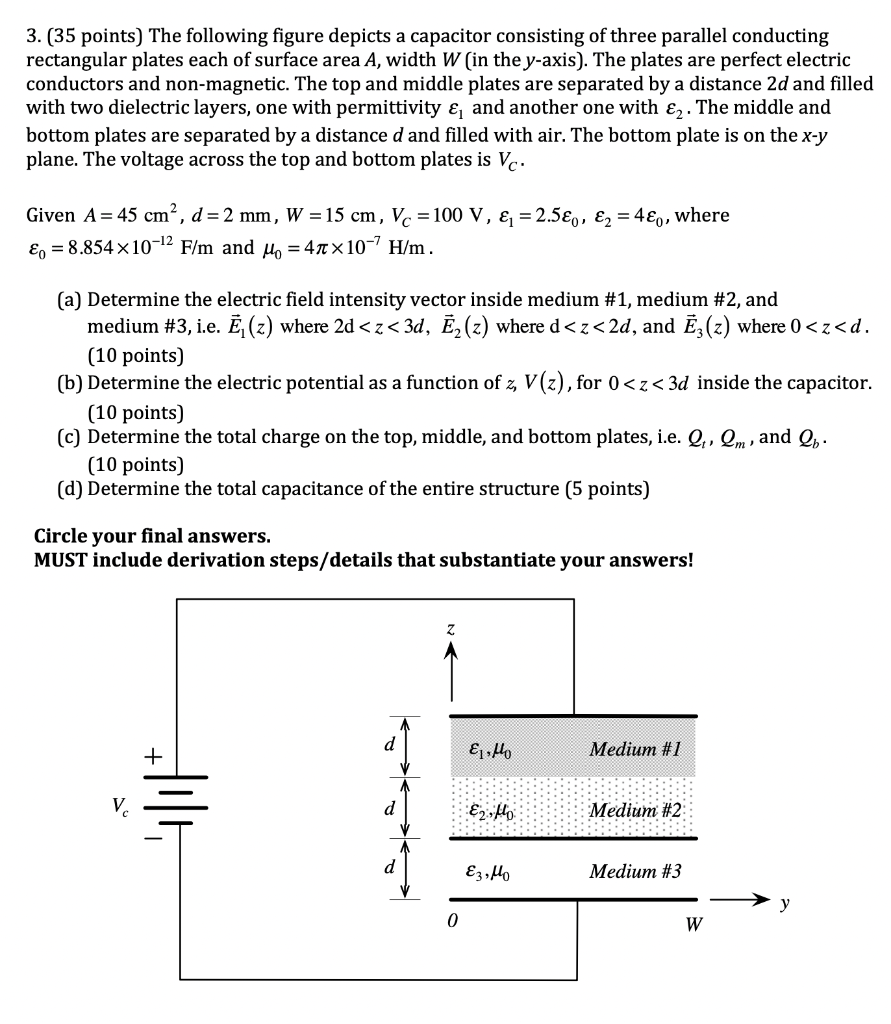 Solved 3. (35 points) The following figure depicts a | Chegg.com