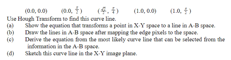 Solved 2.5(4×2%=8%) It is known that a curved line (edge) in | Chegg.com