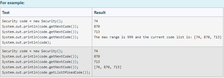 Solved Design a class named Security. The Security class is | Chegg.com
