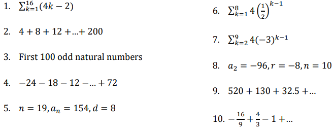 Solved Find the sum of each series, if it exists. Write your | Chegg.com