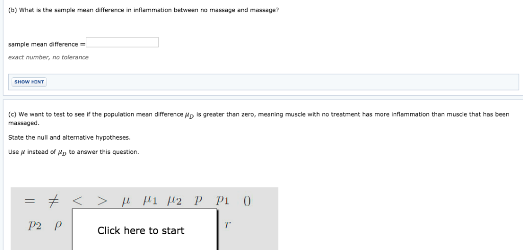 Solved Chapter 4 Section 3 Exercise 112 Does Massage Help 1558