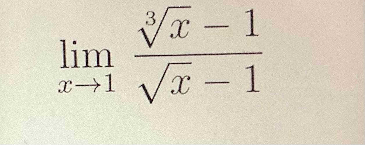 Solved evaluate limit using algebraic techniques using | Chegg.com