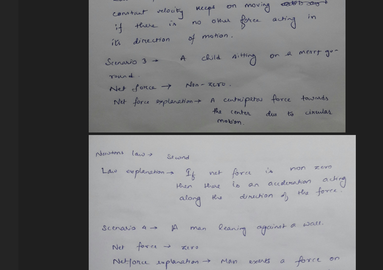 Solved Exercise 1 Newton's Laws of Motion motions, including | Chegg.com