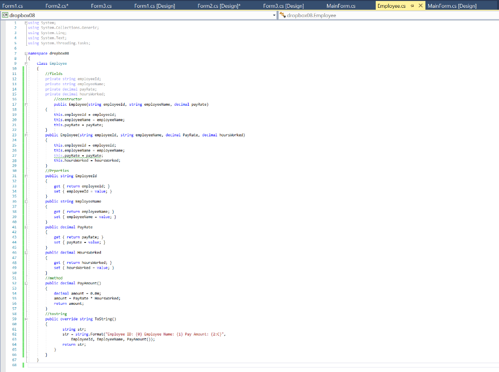 This is in C#. Create an application that allows the | Chegg.com