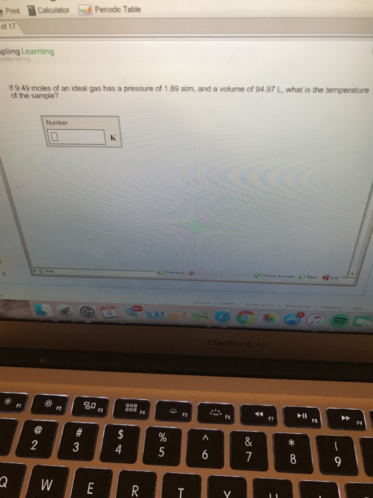 Solved Print CaloulatorPeriodic Table ot 17 pling Learning | Chegg.com