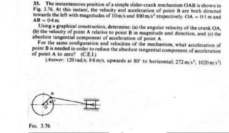 Solved 33. The instantaneous position of a simple | Chegg.com