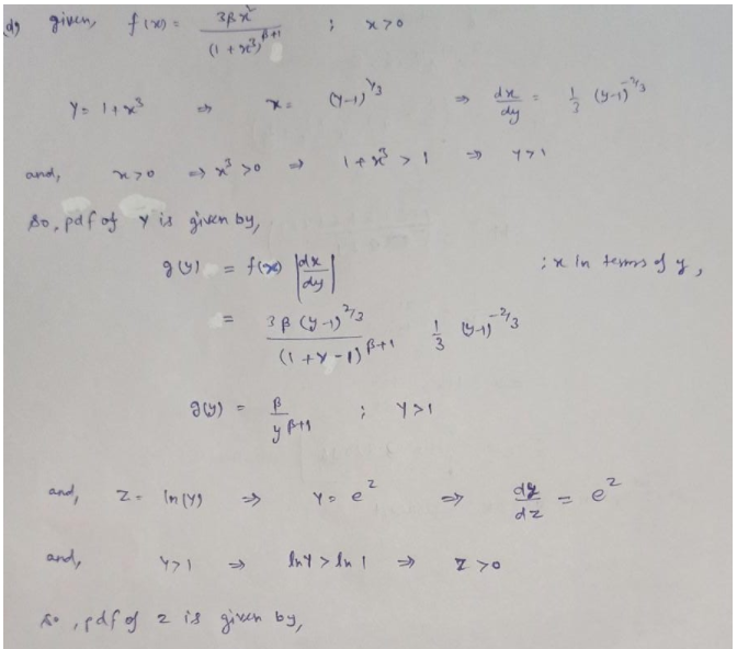 Solved 1. Suppose random variable X has the following pdf. | Chegg.com