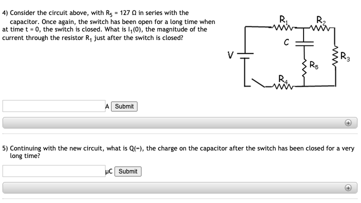 Solved Two Loop RC Circuit 1 1 2 3 4 5 A circuit is | Chegg.com