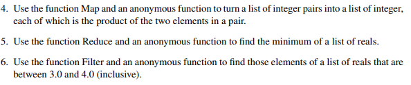 Solved 4. Use the function Map and an anonymous function to | Chegg.com