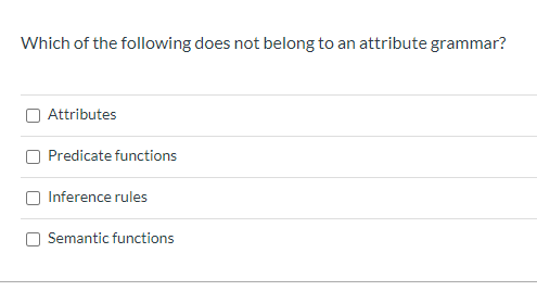 Solved Which of the following does not belong to an | Chegg.com